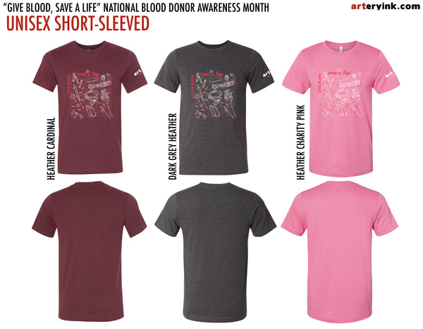 National Blood Donor Awareness Month / "Give Blood, Save a Life" Grid ...