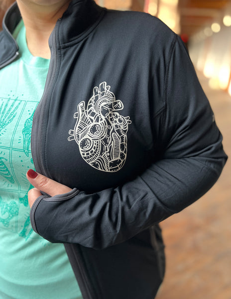 Heart & Lungs - Women's Track Jacket – arteryink