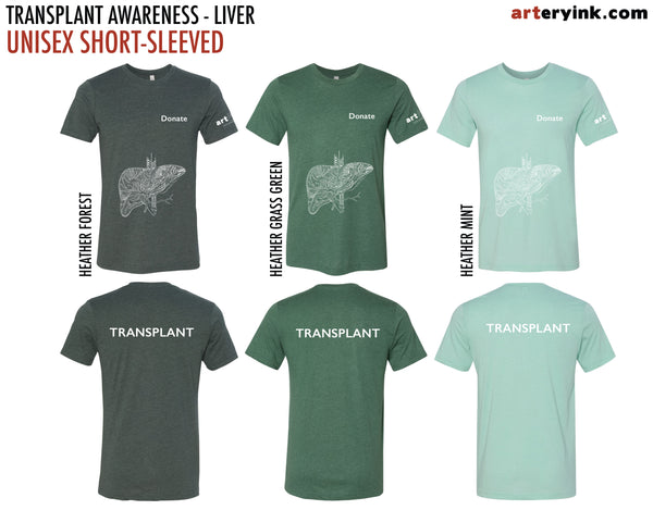 Transplant Awareness / Liver / Pre-Order – arteryink