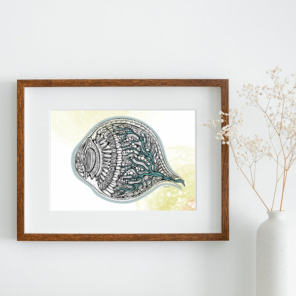 Diamond Series - Eyeball - 8x10 or 11x14 – arteryink